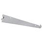 10" Slotted Channel Brackets | Steel with Chrome Finish | Displays2Go