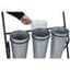 3-Layer Flower Bucket Rack | Holds 9 Bouquets | Displays2Go