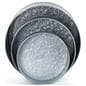 Round Galvanized Risers | Set of Three Sizes | Displays2Go