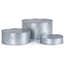 Round Galvanized Risers | Set of Three Sizes | Displays2Go