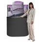 Foldable Briefcase Display | 3-Panel Hook & Loop Exhibit | Displays2Go