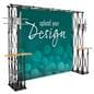 Truss Trade Show Booth Backdrop | Includes 8'x8' Custom Graphic ...