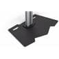 2x2 Video Wall Mount | Sand-blasted Aluminum Surface | Displays2Go