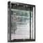 Wall LED Display Case | Matte Black Finish | Displays2Go