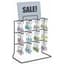Black Countertop Peg Display | 12 Hooks | Displays2Go