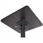Wireless Charging Pub Table | 24”w 42"h Mahogany w/1 Charger | Displays2Go