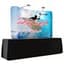 7.5' x 5' Custom Print Table Top Display | Curved Design | Displays2Go